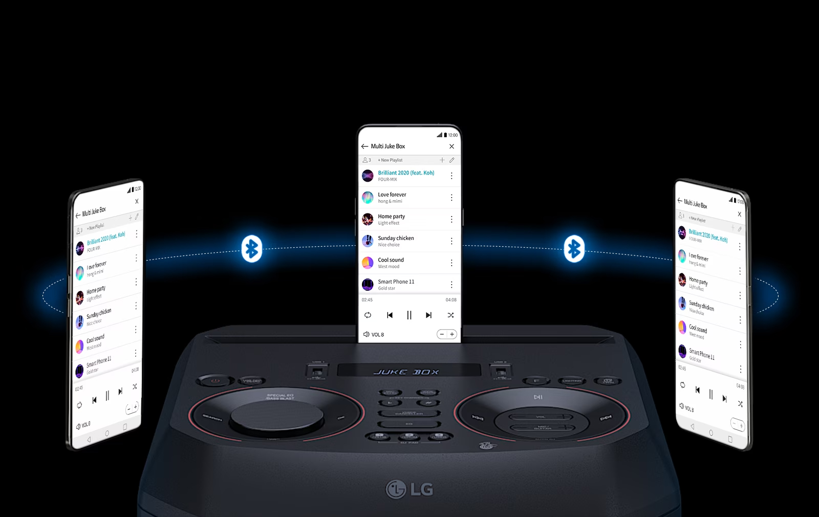 LG 2 Way 4 Speaker XBOOM 1-Body RNC9 | Dragon Electronics