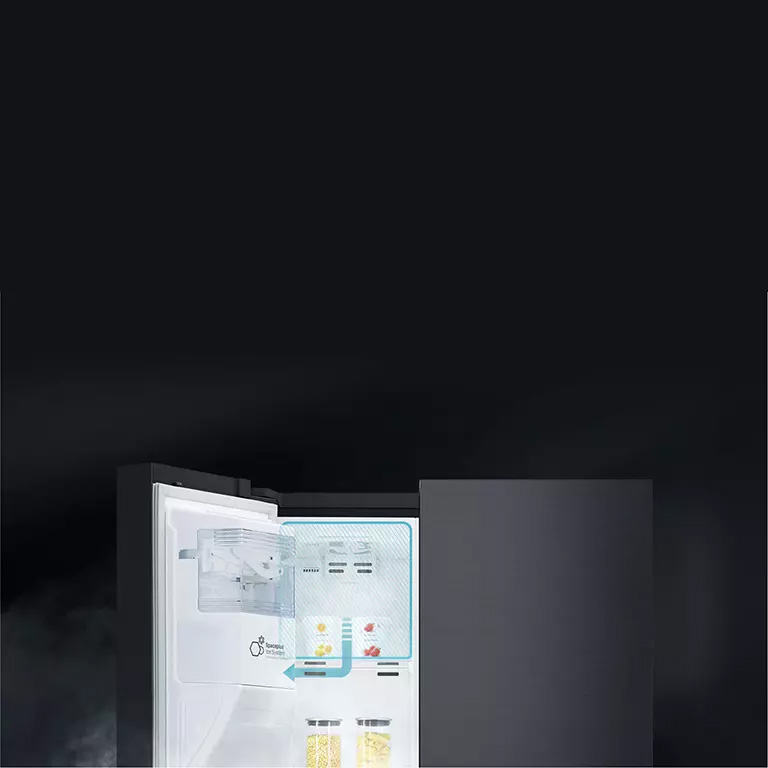 LG Door-in-Door™ Side by Side Refrigerator 635L Net Capacity GC ...