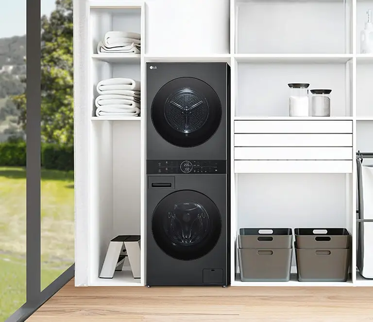 LG WashTower™ 12Kg Washer | 10Kg Dryer W4W8BVPKZHM | Dragon Electronics